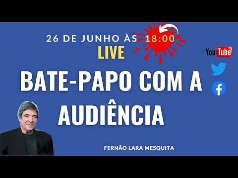 26/06/24 - BATE-PAPO COM A AUDIÊNCIA