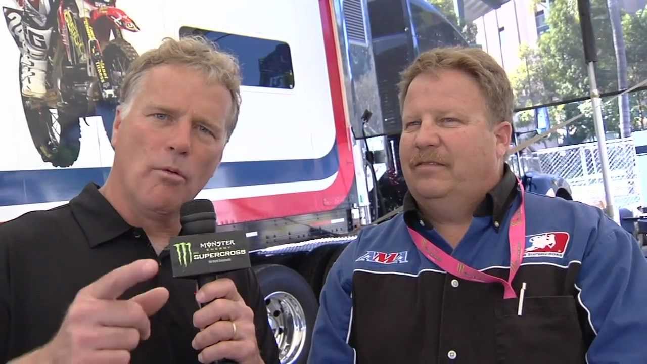 Supercross LIVE! 2012 - Toyota Tailgate Talk with Tim McAdams of the ...