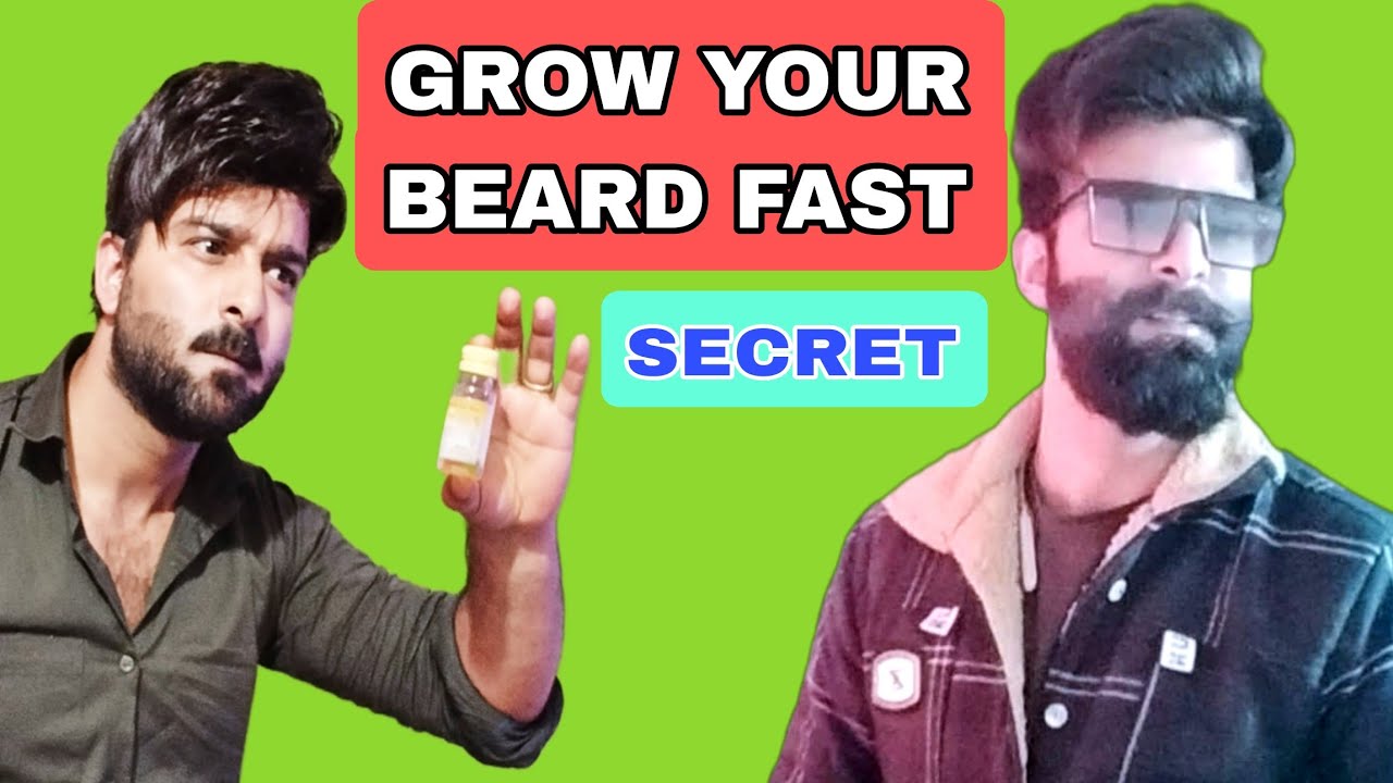 GROW YOUR BEARD FAST | FOR PATCHY BEARD | FAISAL WANI - YouTube