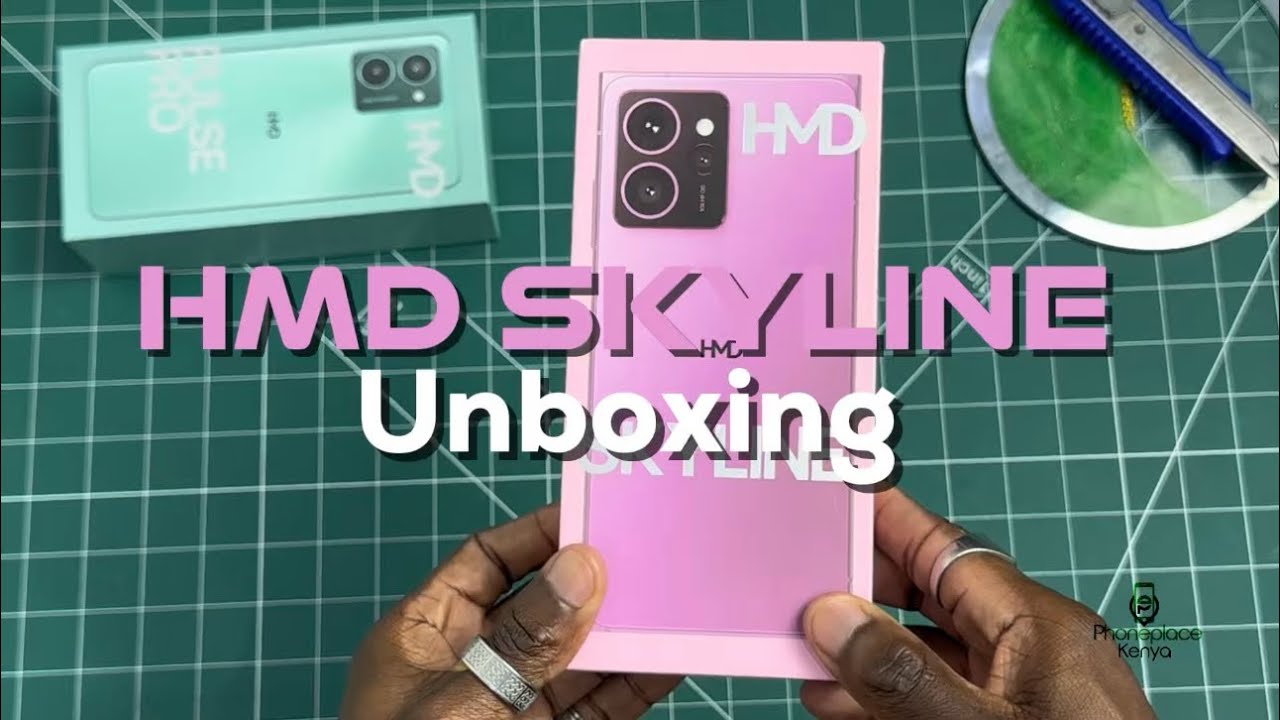 HMD Skyline Unboxing and Hands on - with a 108 MP main camera - YouTube