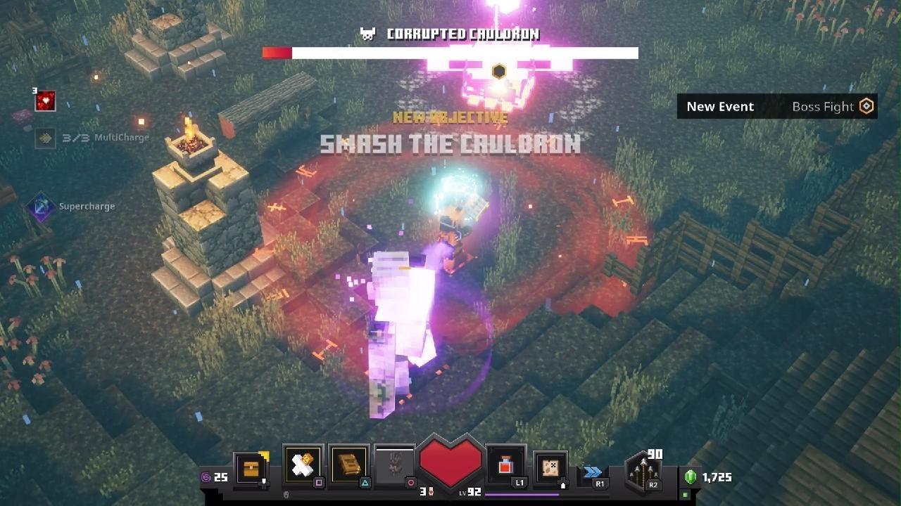 Minecraft Dungeons Strongest Bow - YouTube