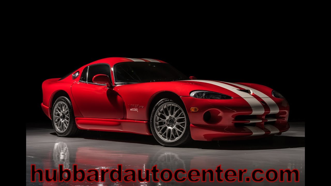2002 Viper Final Edition ACR, #34 of only 34 produced - YouTube