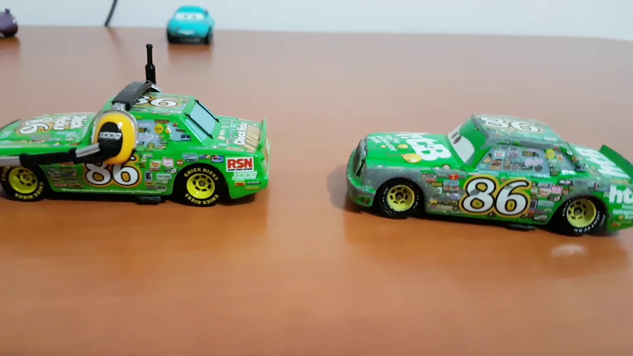 Mattel cars 3 Chick Hicks cu casti si natalie certain - YouTube