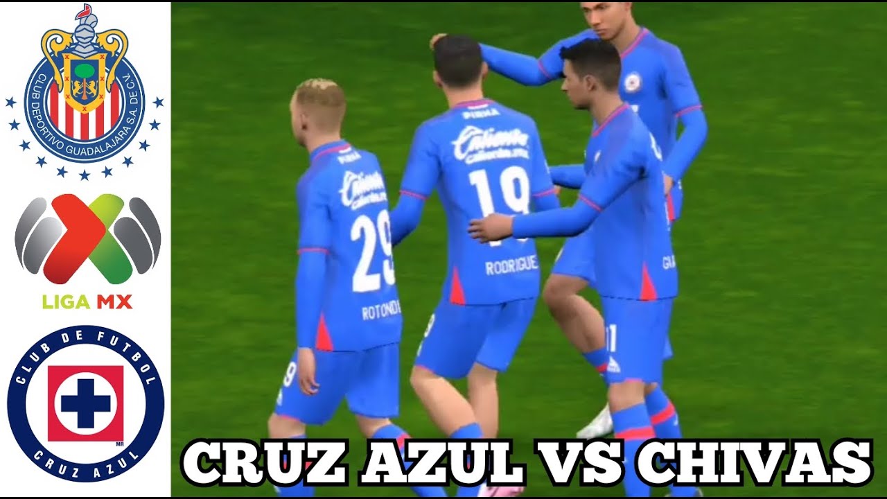 Cruz Azul vs Chivas Liga MX 2024 Highlights Goals - YouTube