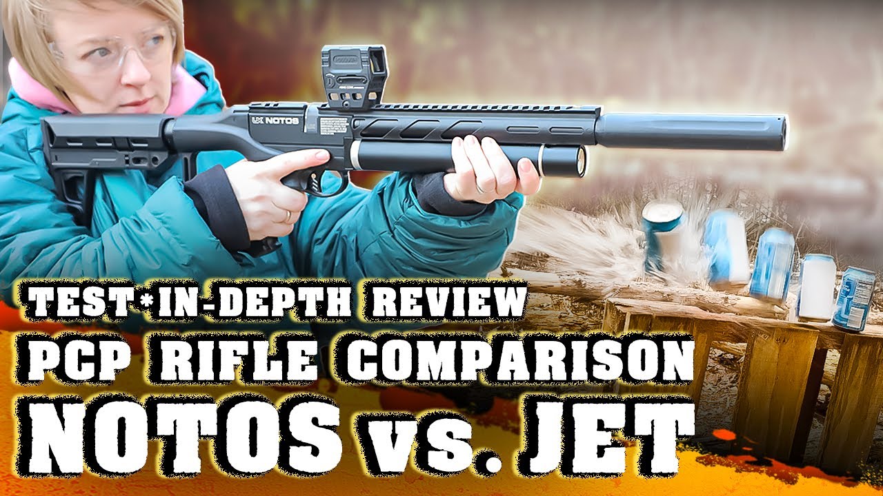 Umarex NOTOS CRK .22 carbine and Hatsan JET PCP Air Rifle | REVIEW and ...