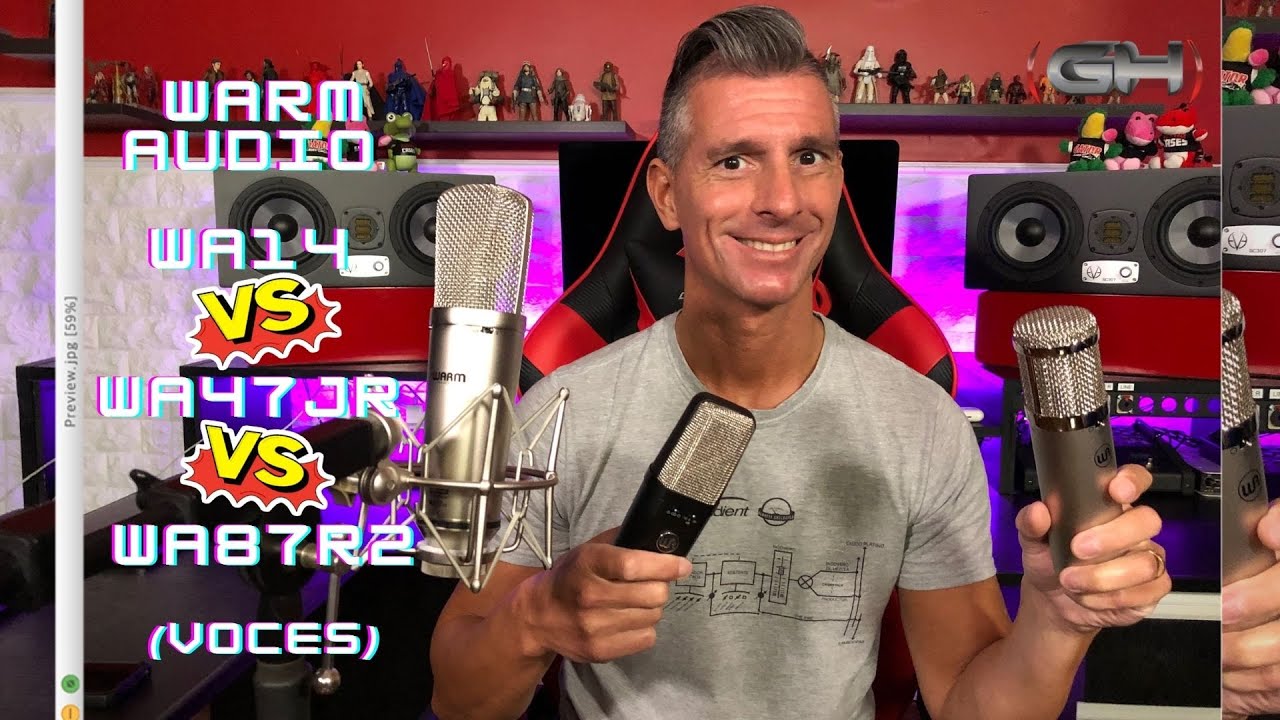Warm Audio WA14 vs WA47jr vs WA87R2 (voces) - YouTube