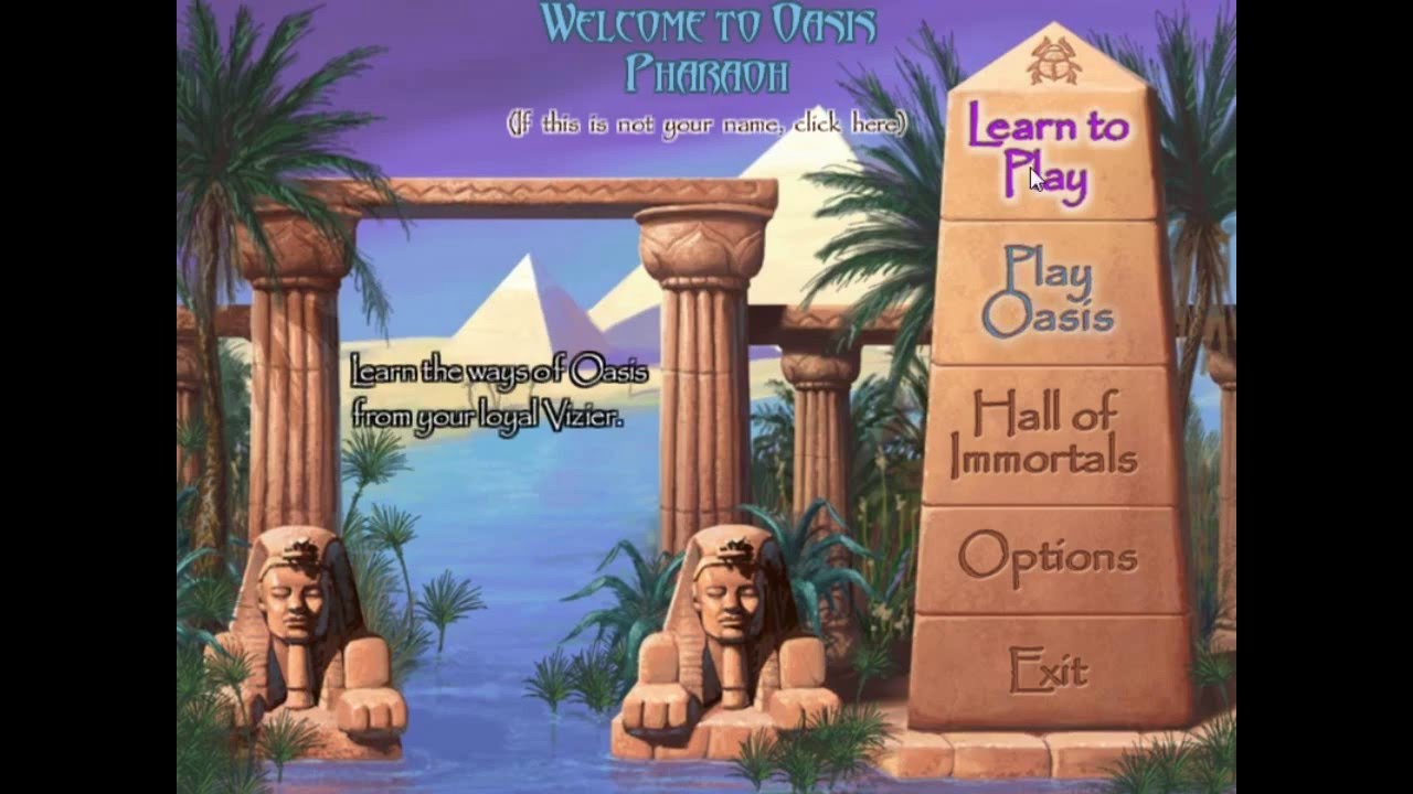 Oasis (Gameplay) - YouTube