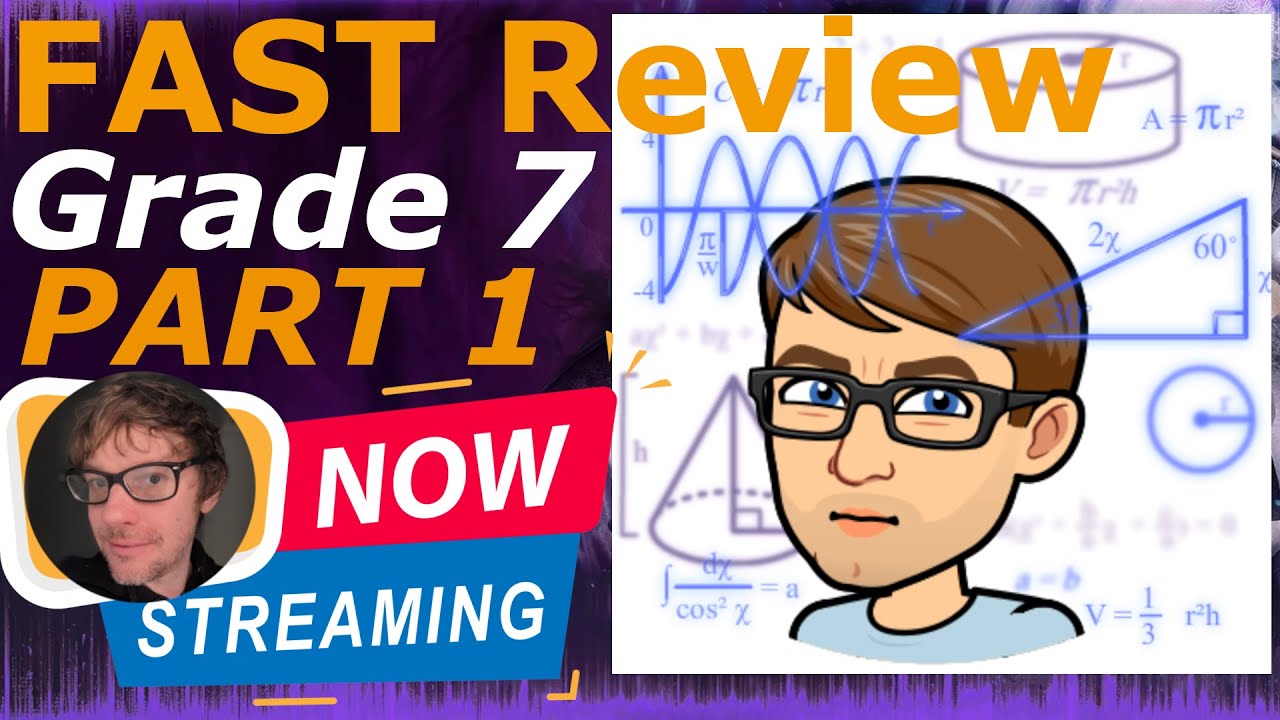 7th grade Florida FAST B.E.S.T Math Test Review part 1 - YouTube