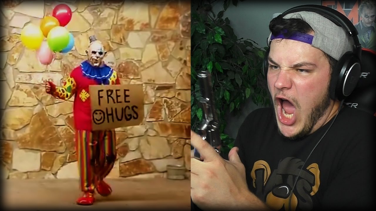 CREEPY CLOWN ENCOUNTERS - Reaction - YouTube