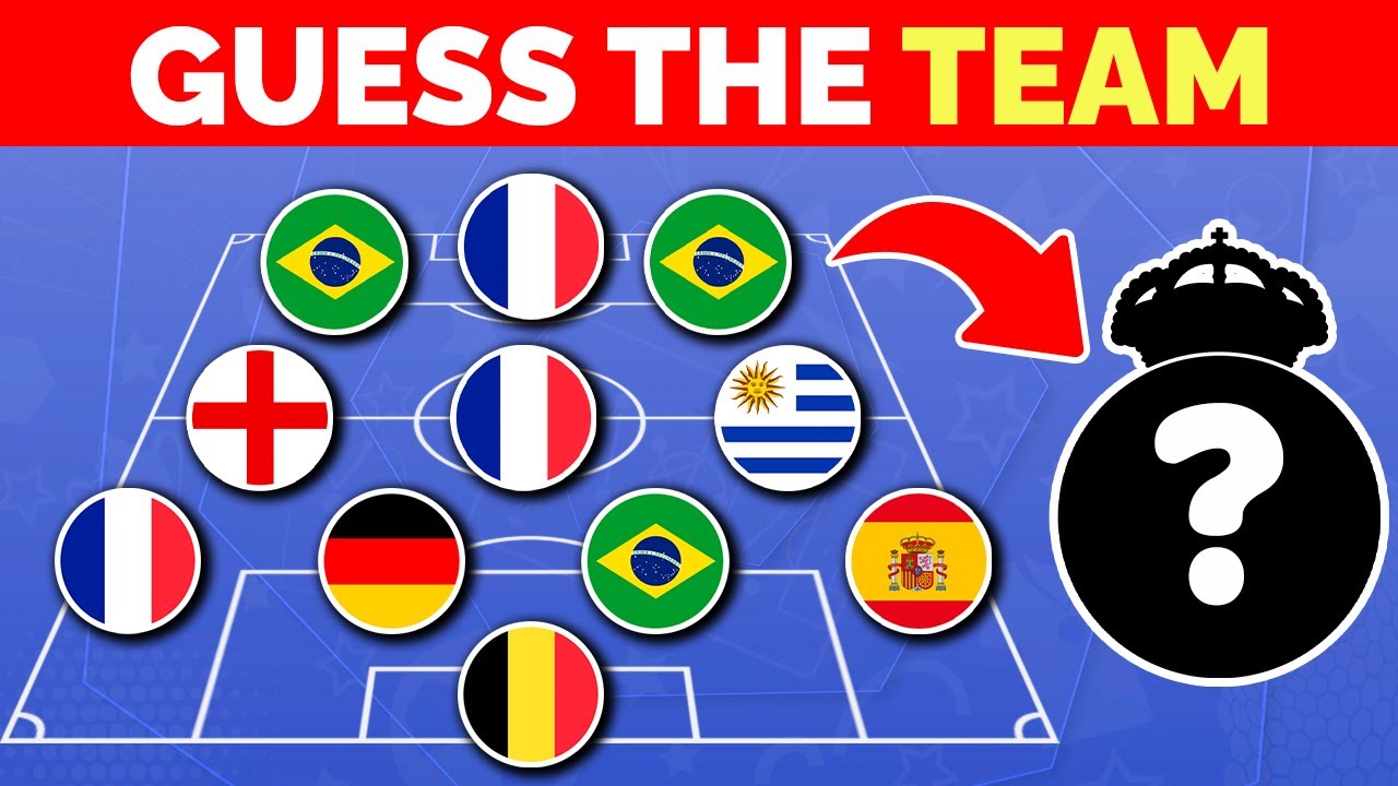 Guess The Football Team By Nationality ⚽ - YouTube