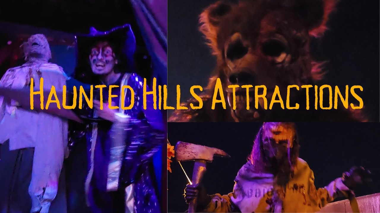 Our Trip to Haunted Hills Attractions - YouTube