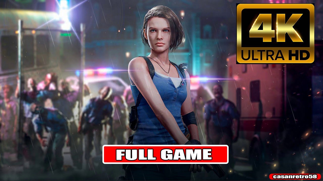Resident Evil 3 Remake (ps4) 1080 60FPS Gameplay Full🔴 - YouTube