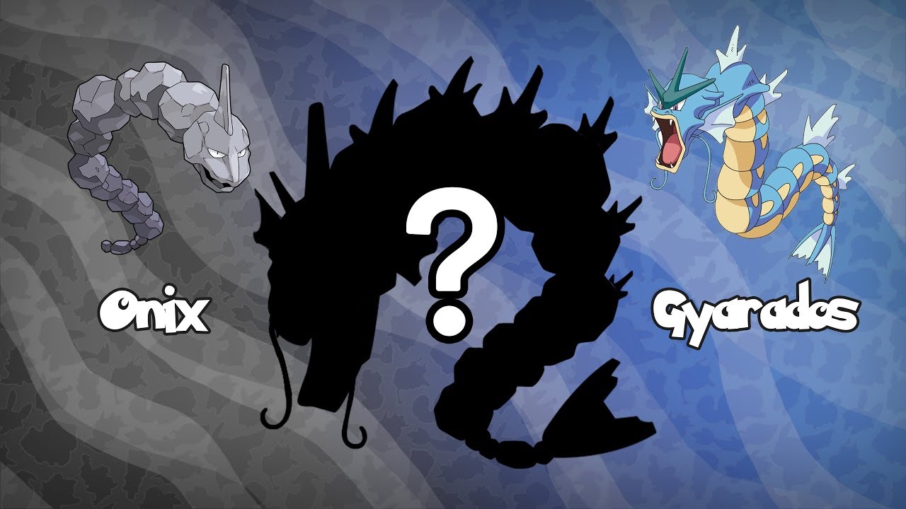 Pokemon Fusions | Gyarados & Onix | Speedart Pokefusions Using ...