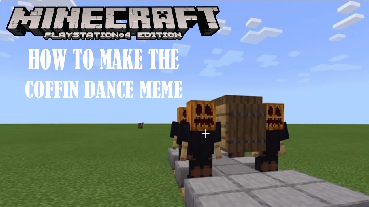 How to make the COFFIN DANCE MEME in MINECRAFT - YouTube