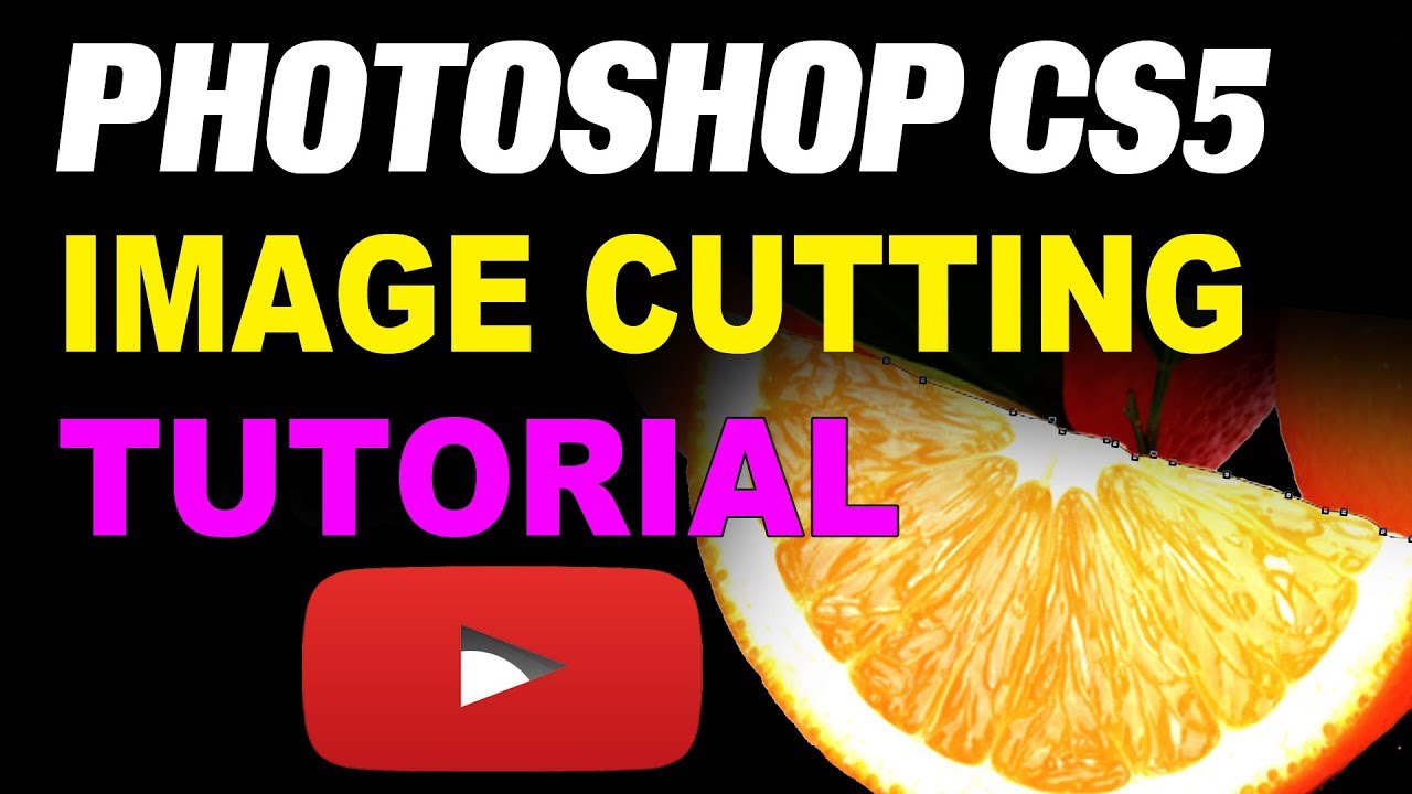 Photoshop IMAGE CUTTING TOOL tutorial - YouTube