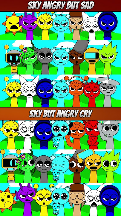 Angry Cry Sky 😡😭 VS Sad Sky 😢 | Incredibox MIX VERSION 🔥🎶 - YouTube