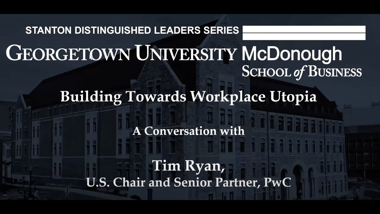 Building Towards Workplace Utopia: A Conversation with Tim Ryan, U.S ...