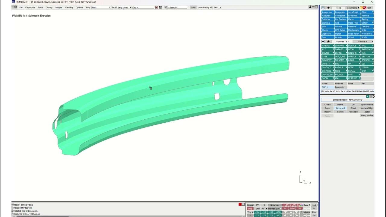 Oasys PRIMER – Making design changes efficiently - YouTube