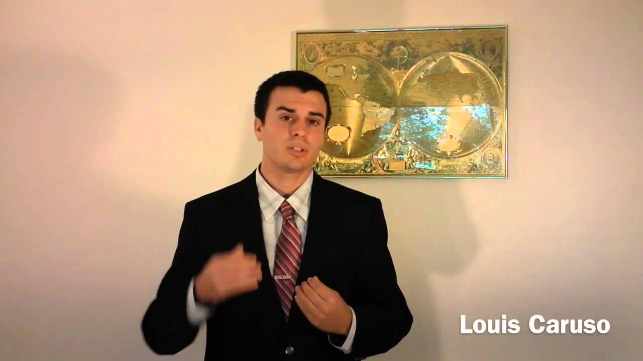 Louis Caruso - My Elevator Speech - YouTube