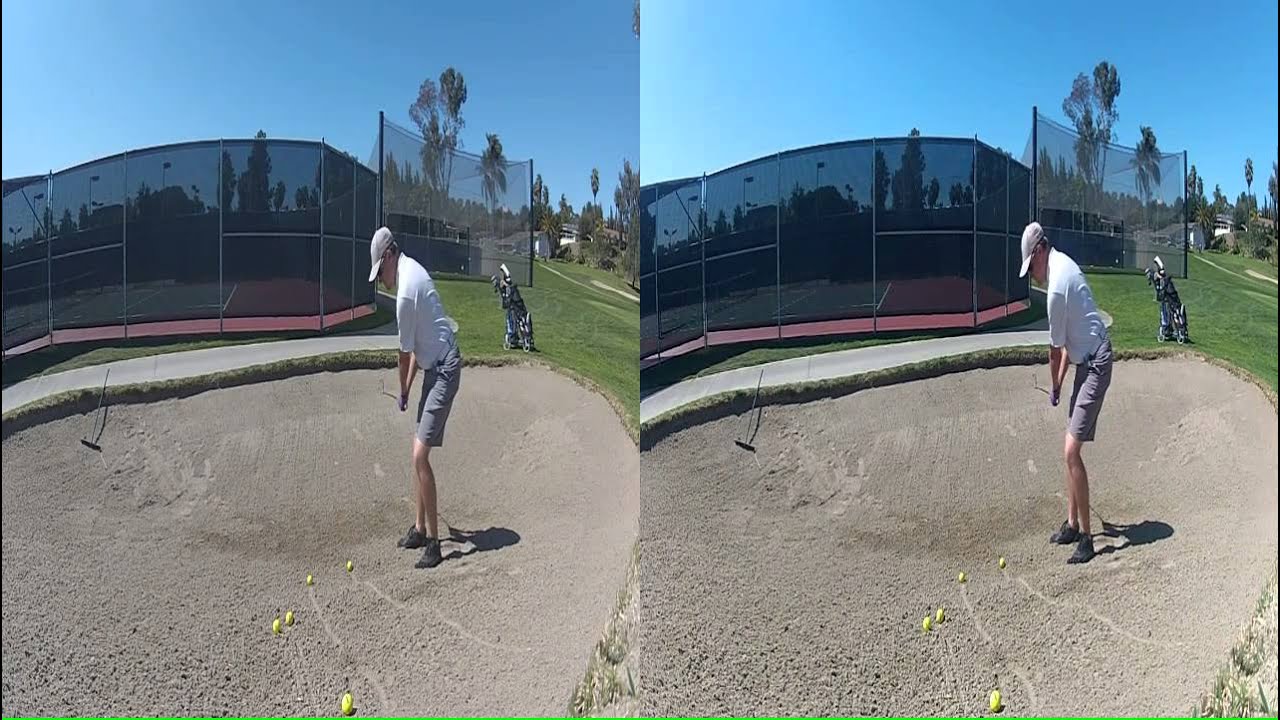 3D Golf Sand Shot - YouTube