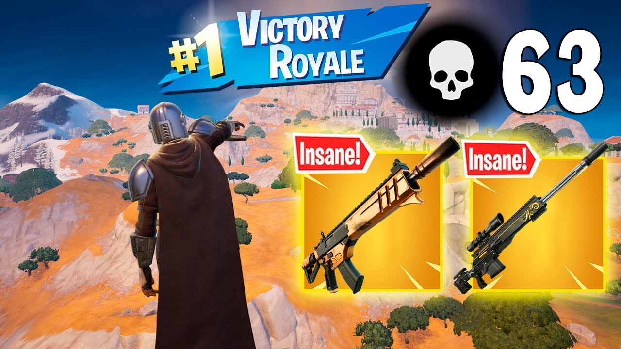 63 Elimination Solo vs Squads Wins | Fortnite x Star Wars Chapter 5 ...