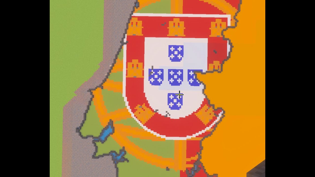 How to build Huge Scale Portugal in Minecraft, Part 2 - YouTube