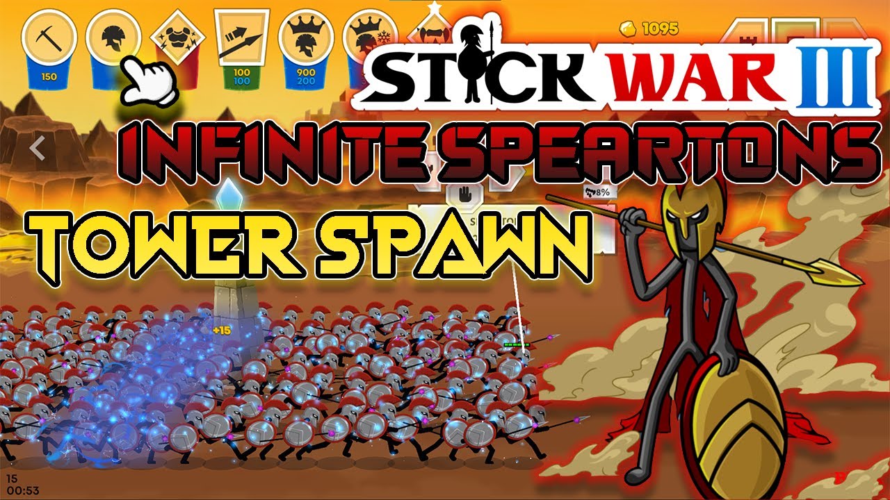 Secret Unit, Tower Spiriton Unit, Stick War 3. - YouTube