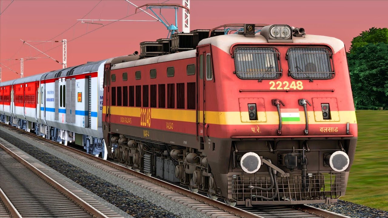 20910 KOCHUVELI WEEKLY SF EXPRESS | Indian Railway Train Simulator Game ...