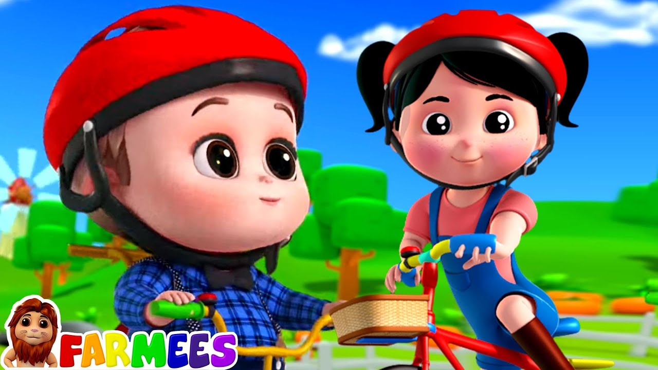 Let's Ride Bicycle And Nursery Rhymes For Kids - YouTube
