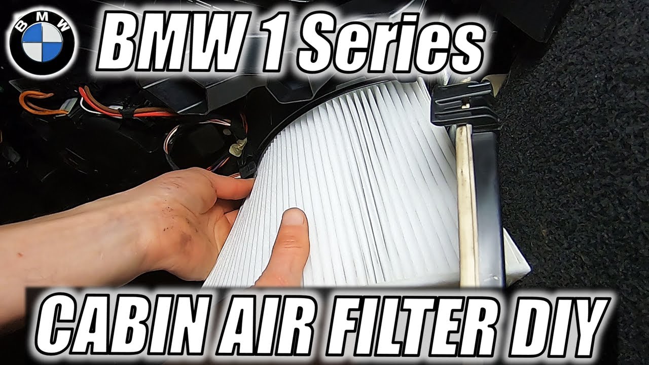 Cabin Air Filter Replacement / Pollen Filter DIY | BMW 1 series F20 ...