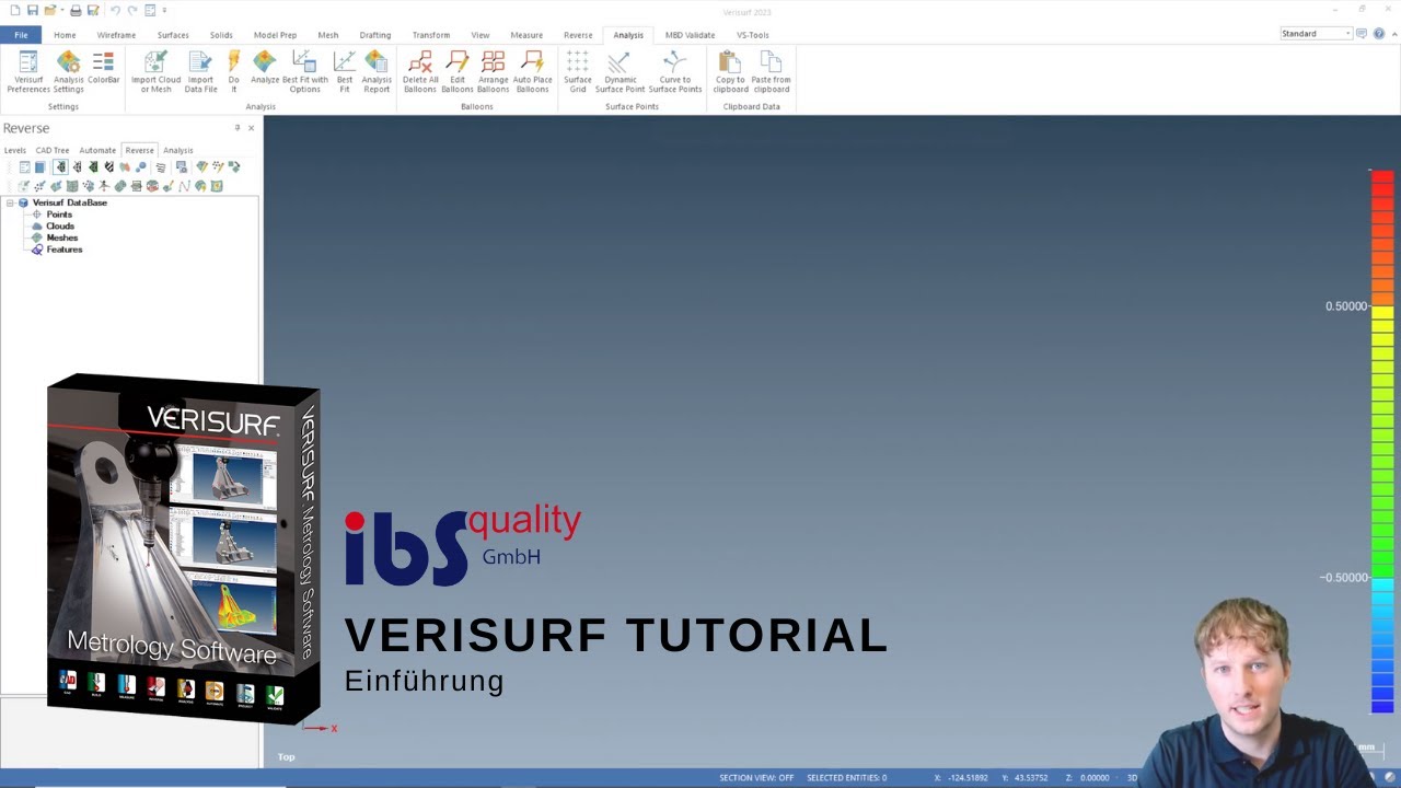 Einführung | Verisurf Tutorial: Inspection & Reverse Engineering | Teil ...