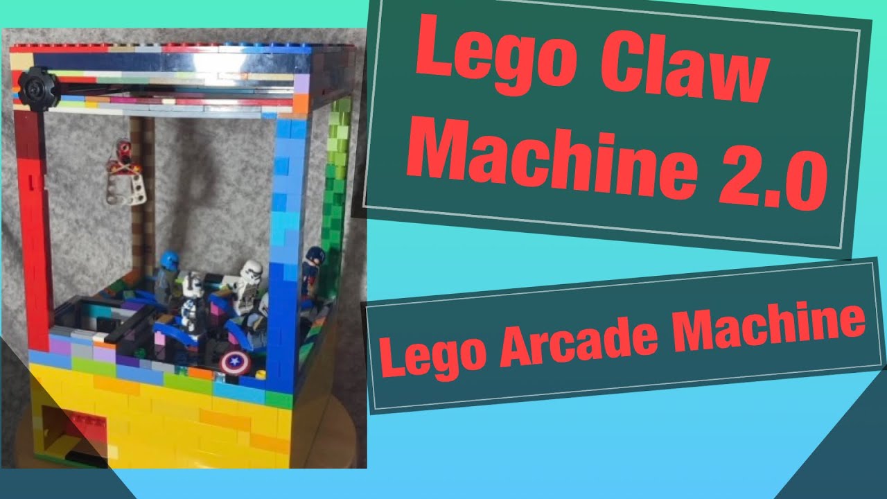 Lego Claw Machine 2.0 ( Mechanical) - YouTube