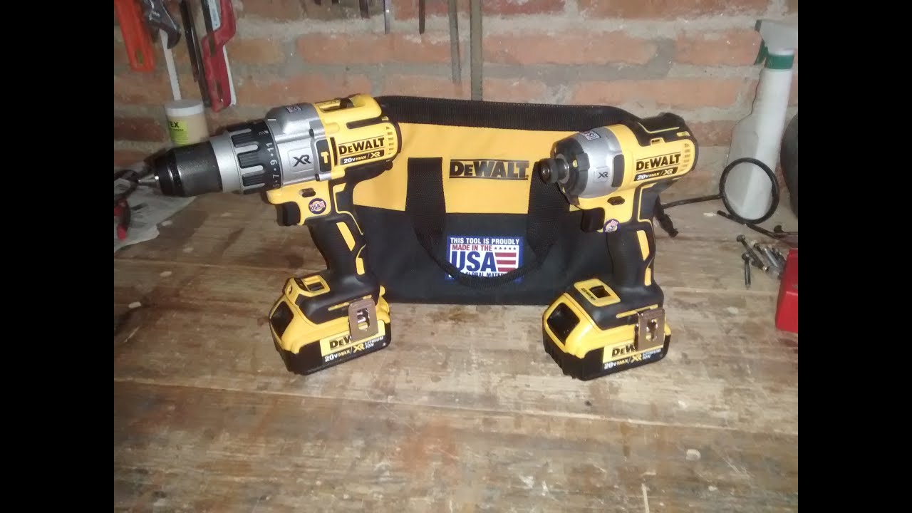 Dewalt DCD 996 and Dewalt DCF 887 vs Milwauke one key - YouTube