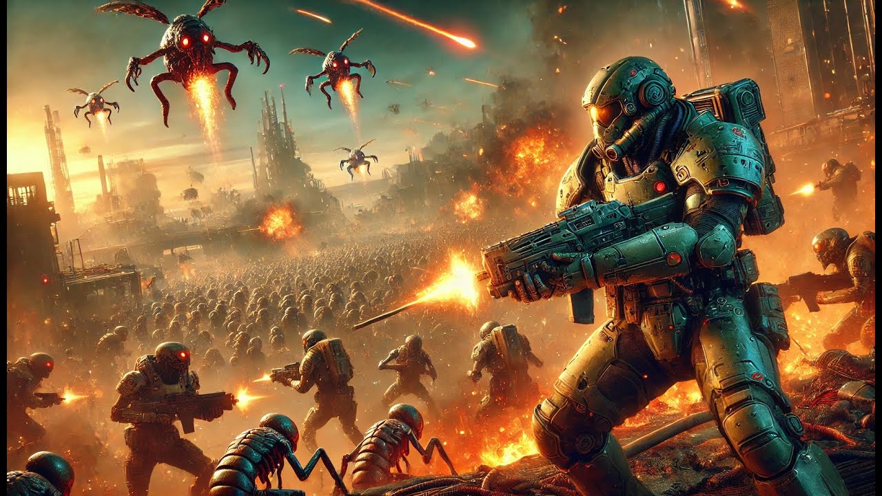 Terminiden überall – Explosionen regeln das! | Helldivers 2 Folge 29 - YouTube