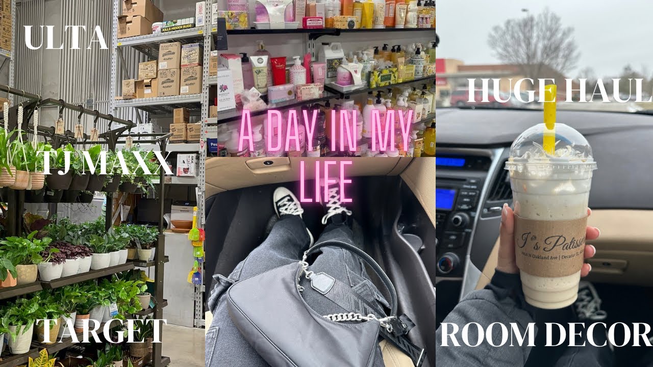 VLOG | (Target, Ulta, Ross Haul, room decor, Chopping my hair off!!) # ...