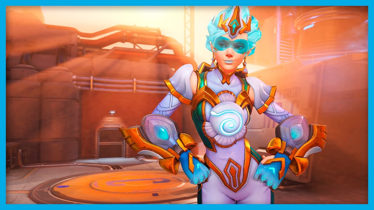 🎮 Overwatch | Tracer 2018 Atlantic All-Stars | Animated Desktop ...