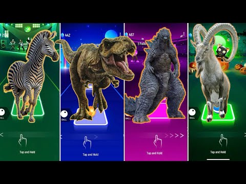 🦓 The Zebra vs Jurassic World vs Godzilla vs Funny Goat | Coffin Dance ...