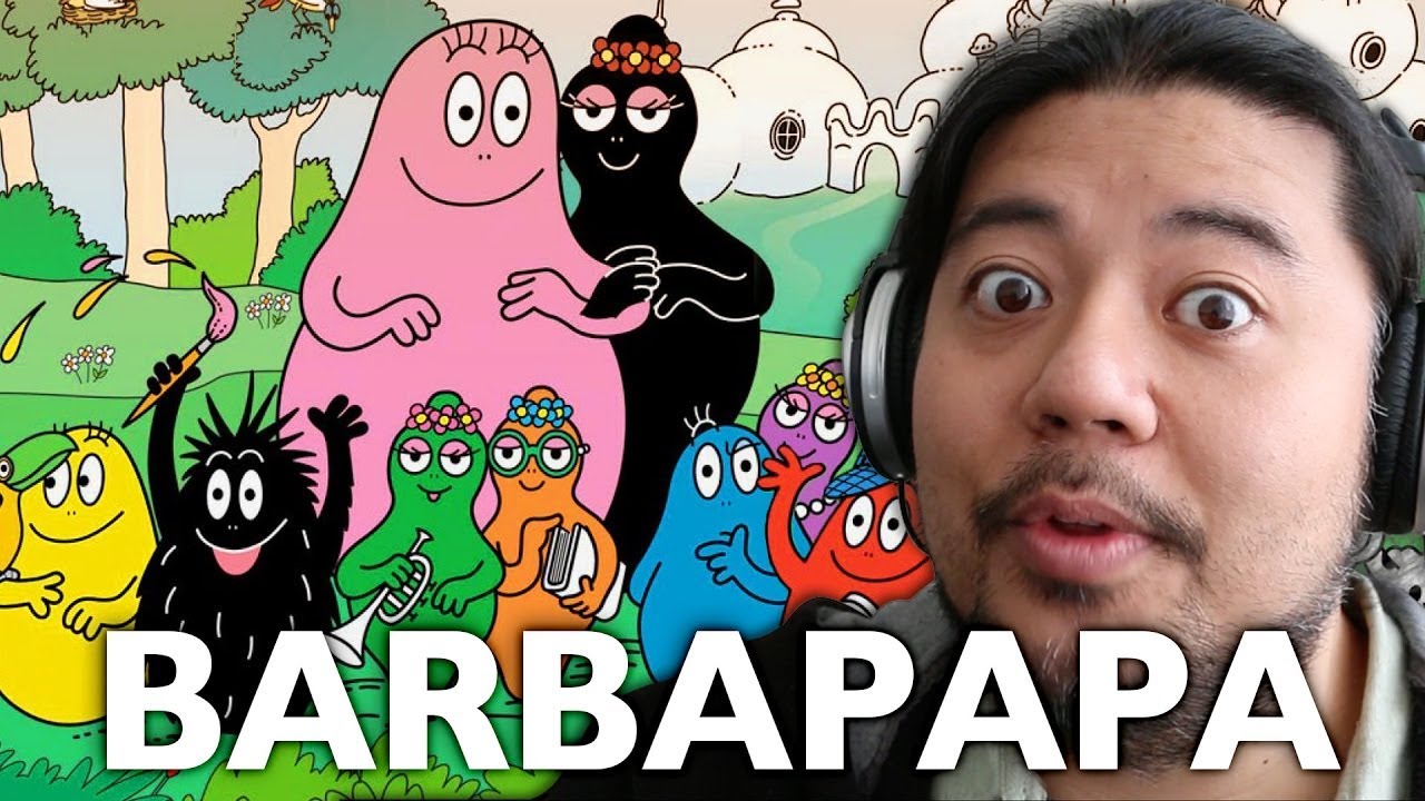 Forgotten TV Shows Barbapapa 1974 Cartoon Review - Mega Jay Retro - YouTube