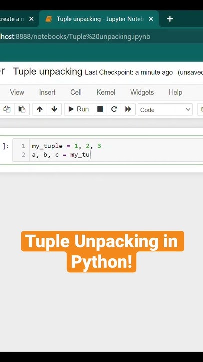 Tuple Unpacking In Python Shorts Python Programming Coding Youtube