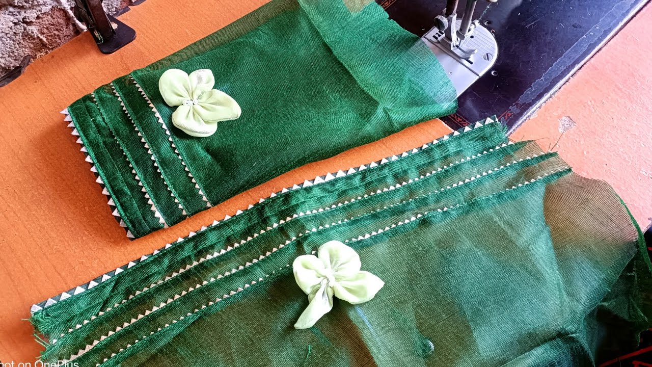 butterfly sleeves design How to make a butterfly sleeve - YouTube