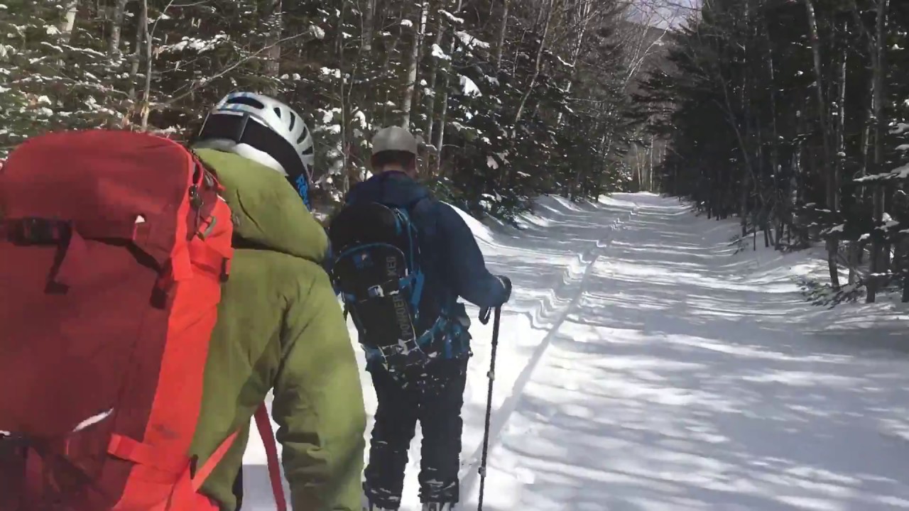 Wildcat Valley Ski Trail | New Hampshire Ski Touring - YouTube