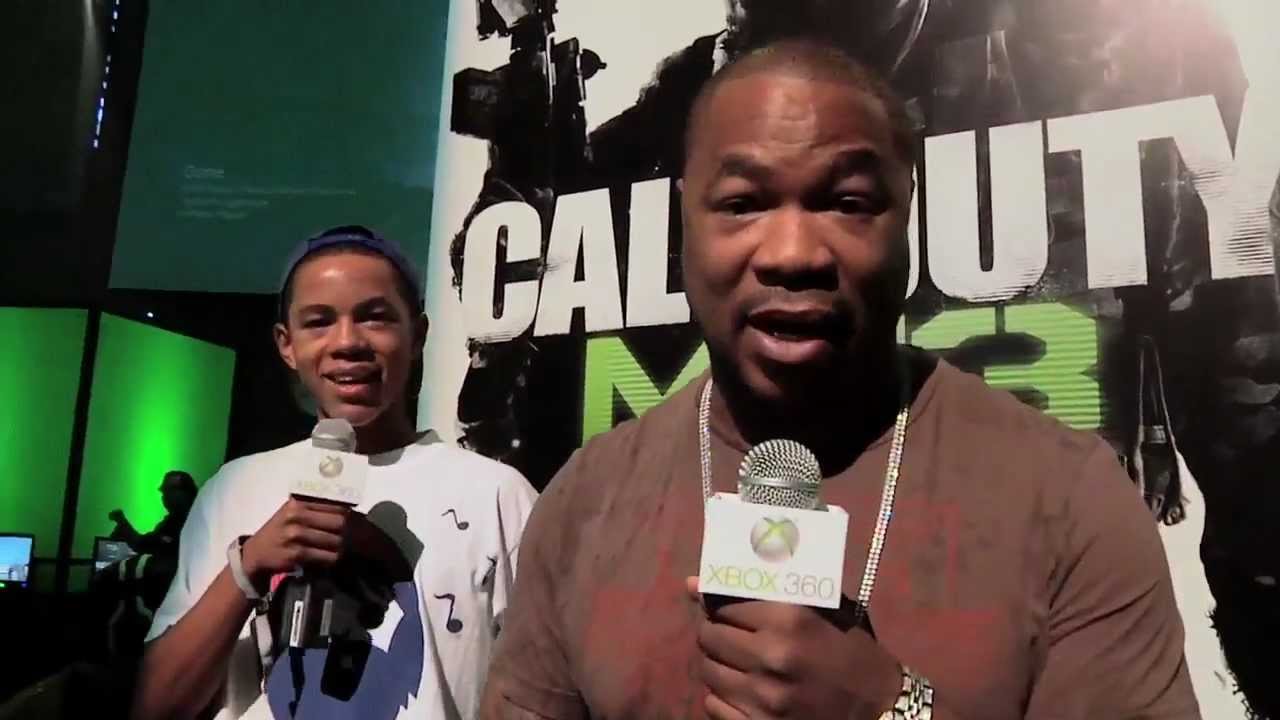 CoD XP: Xzibit & His son at the CoD XP Event ! Cut in line? Unfair ...