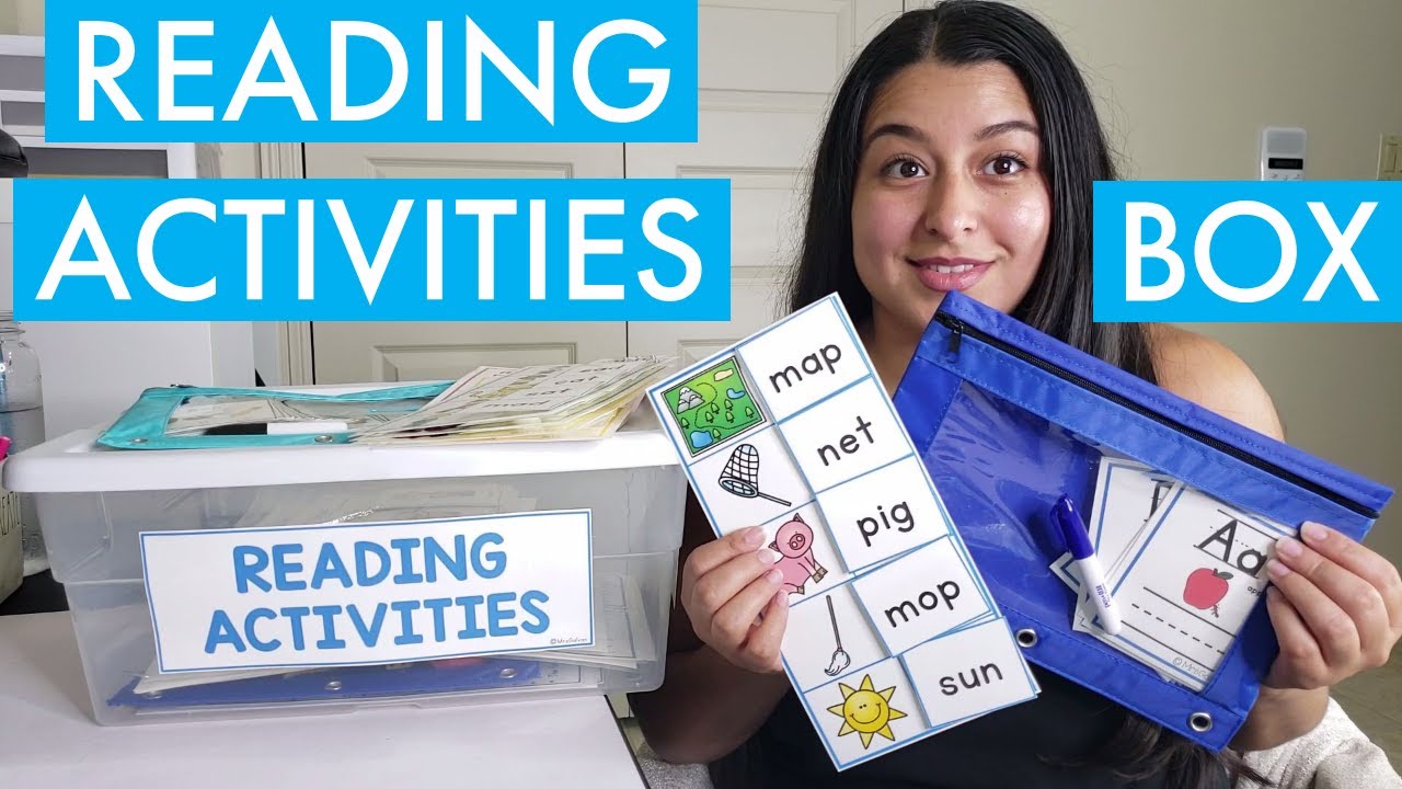 Reading Activities Box Idea for Teachers - YouTube