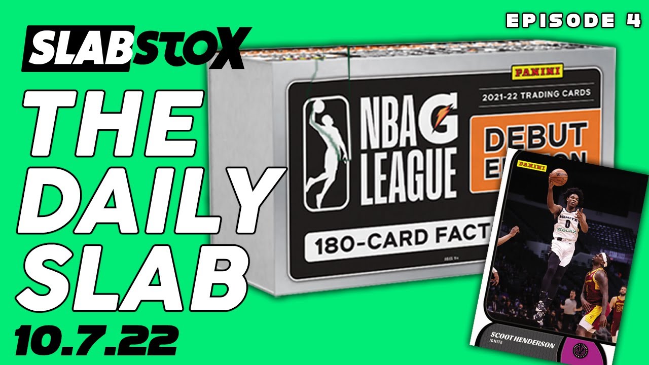 DAILY SLAB: Panini's New NBA G League Basketball Cards + Nate's sports ...