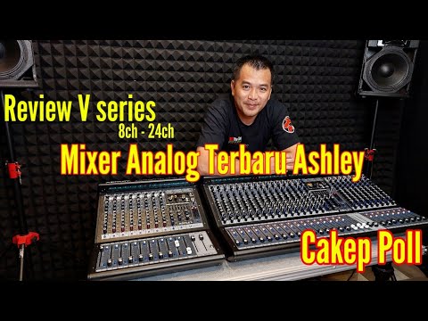 Mixer Analog ASHLEY Terbaru V8FX - V12FX - V16FX - V24FX 2022 - YouTube