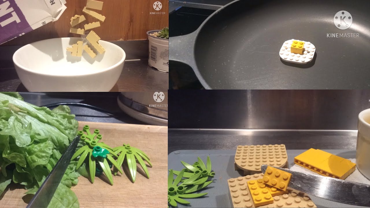 Lego Breakfast in real life ASMR - YouTube