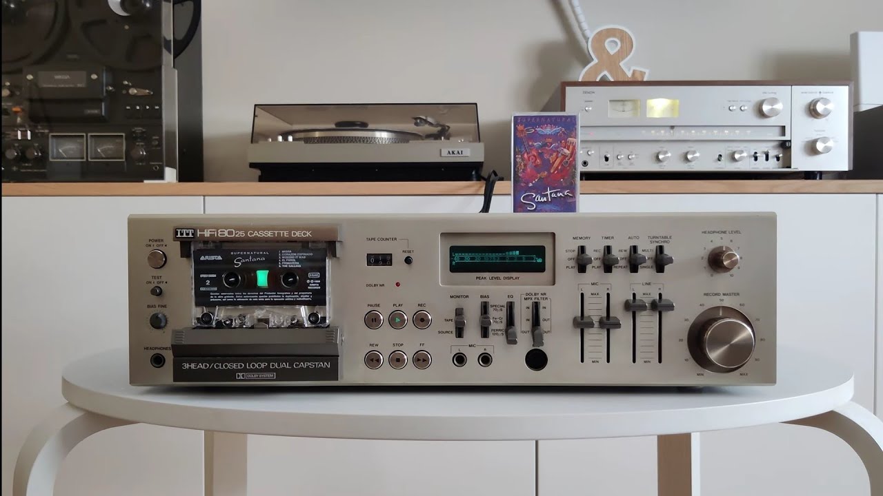 ITT HiFi 8025 🔝 CasseTTe DeCK year 1️⃣9️⃣8️⃣0️⃣🔛8️⃣3️⃣ - YouTube