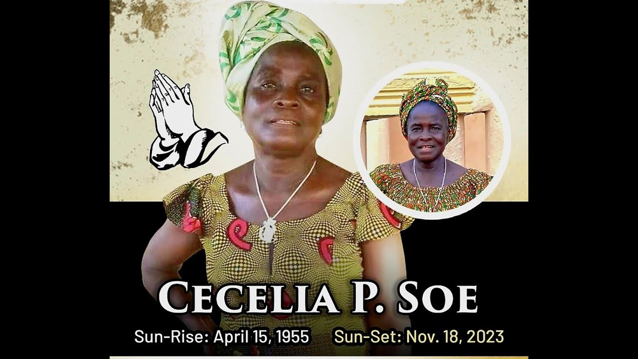 Mother Cecelia P. Soe Funeral in Liberia PART 4 - YouTube