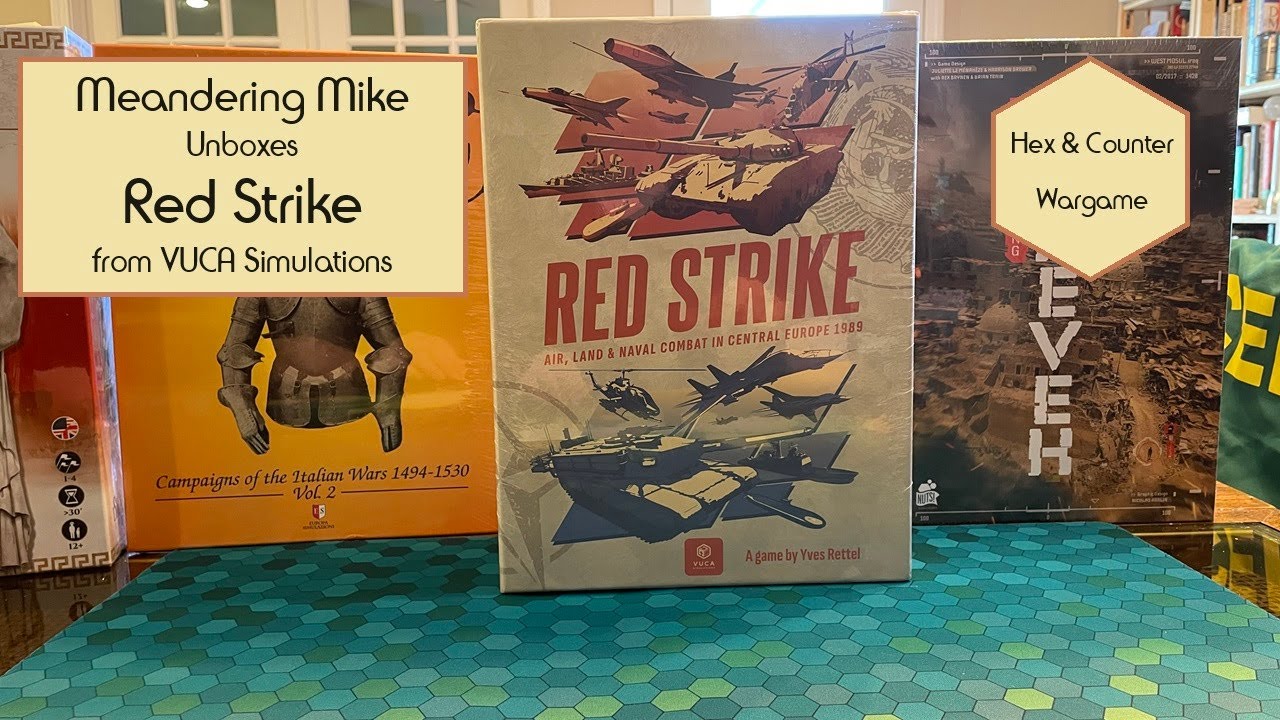 Unboxing Red Strike - 2023 CSR Award Nominee for Hypothetical Game and ...