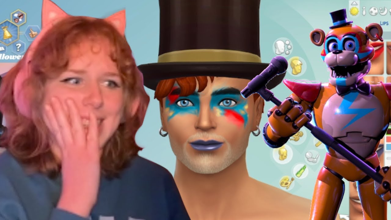 Creating FNAF: Security Breach characters in the Sims 4!! (My first ...